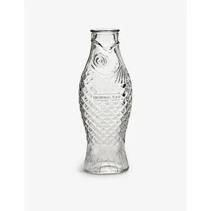 SERAX Paola Navone Fish & Fish Glass Bottle 1l - Clear