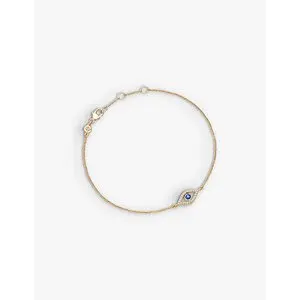 Astley Clarke Fine Biography Evil Eye Bracelet - Solid Yellow Gold