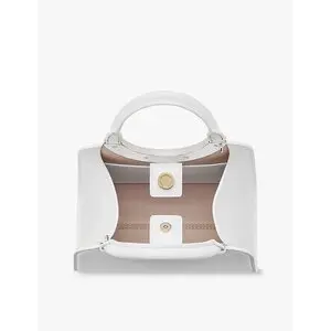 BVLGARI Roma Mini Leather Top-handle Bag