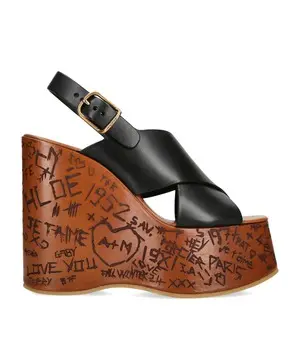 Chloé Maxime Wedge Sandals