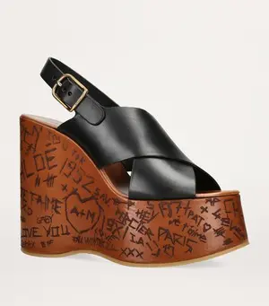 Chloé Maxime Wedge Sandals