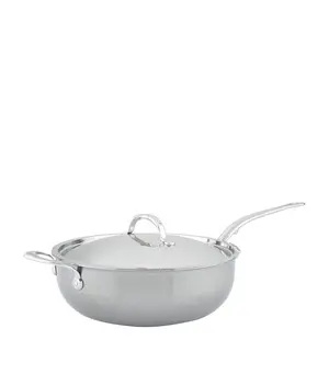 HESTAN Nanobond Essential Pan With Helper Handle - Stainless