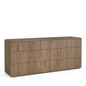 HUPPE Simone Six Drawer Dresser - Brown
