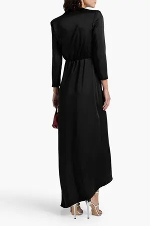 A.L.C. Cutout Satin-crepe Maxi Dress