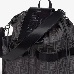 Fendi Large Ff Motif Backpack - Multicolour