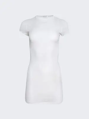 Wardrobe.NYC Cap-sleeve Mini Dress - White
