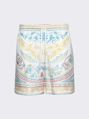 Casablanca Printed Drawstring Shorts