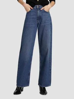 Rag & Bone Shea High-rise Relaxed Straight-leg Jeans