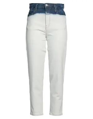 Pinko Faded Two-tone Mom Jeans
