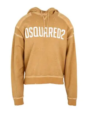 Dsquared2 Sweatshirt Mustard Size Cotton, Elastane - Yellow