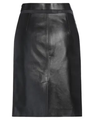 Fendi Midi Calfskin Pencil Skirt
