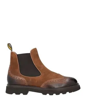 DOUCAL'S Leather Ankle Boots - Brown