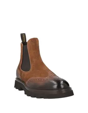 DOUCAL'S Leather Ankle Boots - Brown