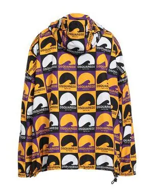 Dsquared2 Printed Windbreaker Jacket - Purple
