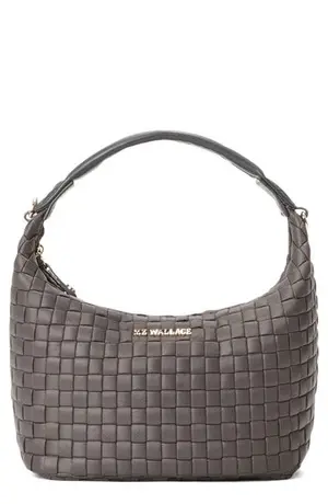 Mz Wallace Mini Woven Hobo Bag - Magnet