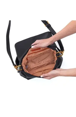 Hobo Harley Leather Shoulder Bag - Black