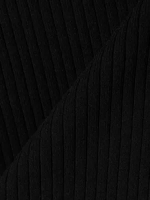 Altuzarra Lennon Strapless Ribbed-knit Bustier Top