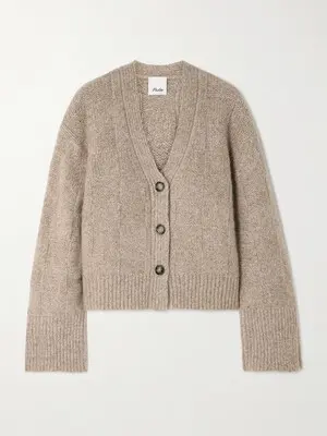 ALLUDE Cashmere And Silk-blend Cardigan