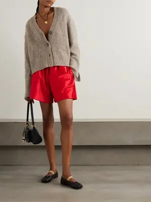 ALLUDE Cashmere And Silk-blend Cardigan