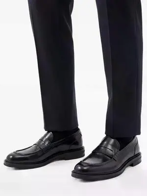 Dolce & Gabbana Brushed Leather Loafers