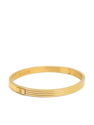 NIALAYA JEWELRY Logo-engraved Bracelet - Gold