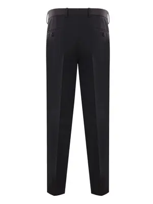 Dolce & Gabbana Pressed-crease Trousers - Black
