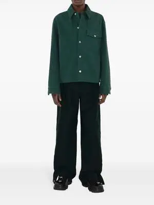 Burberry Equestrian Knight Motif Cotton Jacket