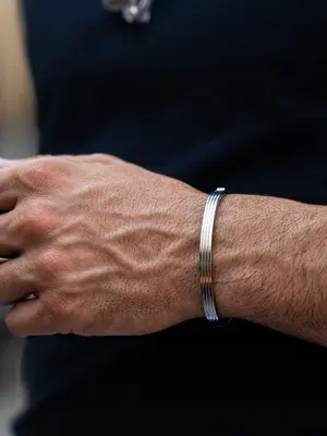 NIALAYA JEWELRY Sculpted Bracelet