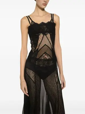 Dolce & Gabbana Semi-sheer Lace Dress