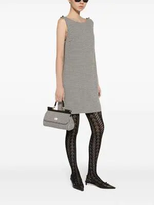 Dolce & Gabbana Houndstooth-pattern Dress