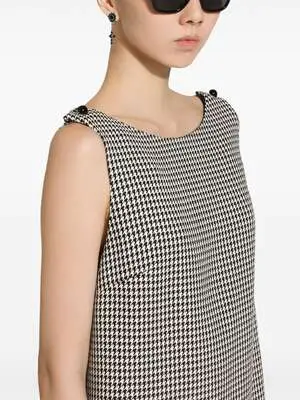 Dolce & Gabbana Houndstooth-pattern Dress