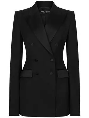 Dolce & Gabbana Double-breasted Blazer - Black
