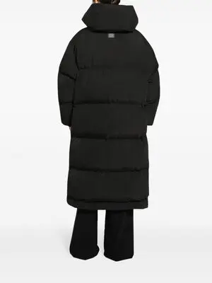 Dolce & Gabbana Logo-plaque Padded Coat