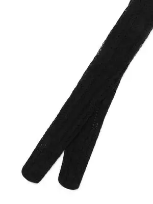 Dolce & Gabbana Openwork Cotton Tights