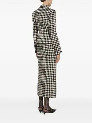 Dolce & Gabbana Tartan Check Skirt - Black