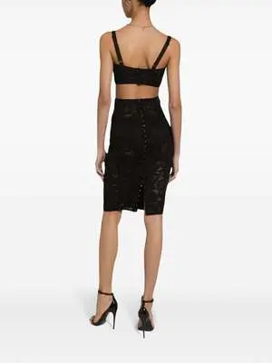 Dolce & Gabbana Satin Bra Top