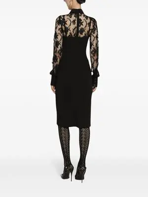 Dolce & Gabbana Panelled Lace Dress