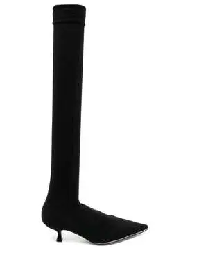 Rene Caovilla Pointed Toe Boots For Women