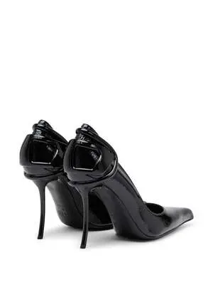 DIESEL® D-ten Logo-detail Pumps - Black