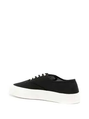 Maison Kitsuné Lace-up Sneakers - Black