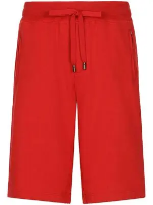 Dolce & Gabbana Logo-tag Track Shorts - Red