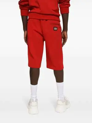 Dolce & Gabbana Logo-tag Track Shorts - Red