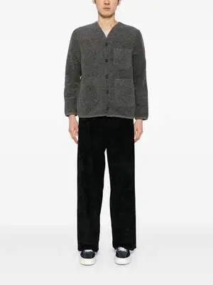 Universal Works Fleece Cardigan - Grey