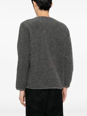 Universal Works Fleece Cardigan - Grey