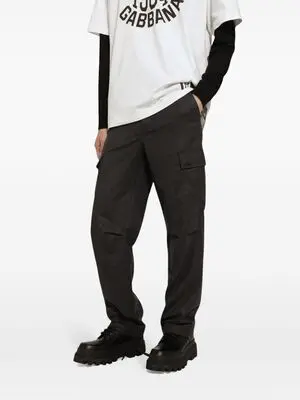 Dolce & Gabbana Virgin-wool Cargo Trousers