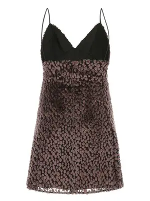 Saint Laurent Velvet Mini Dress