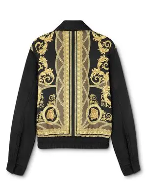 Versace Straight Hem Jackets For Men