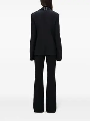 COURREGES Wool Blend Twill Blazer