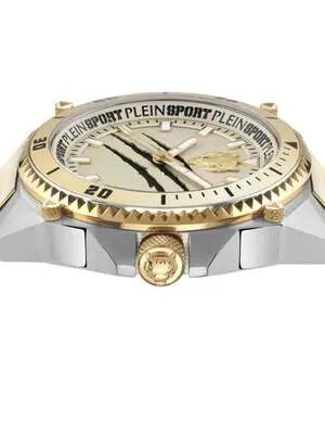 PLEIN SPORT 47mm Thunder Force Bracelet Watch - Neutrals