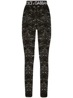 Dolce & Gabbana Lace Leggings